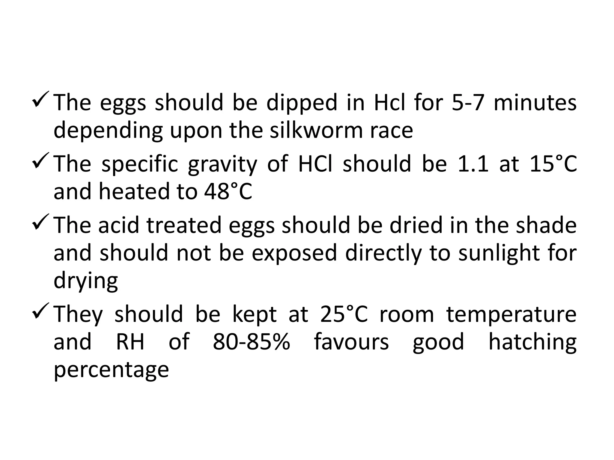 6 chapter steps in silkworm egg production at grainage, egg sheets and loose egg production ...