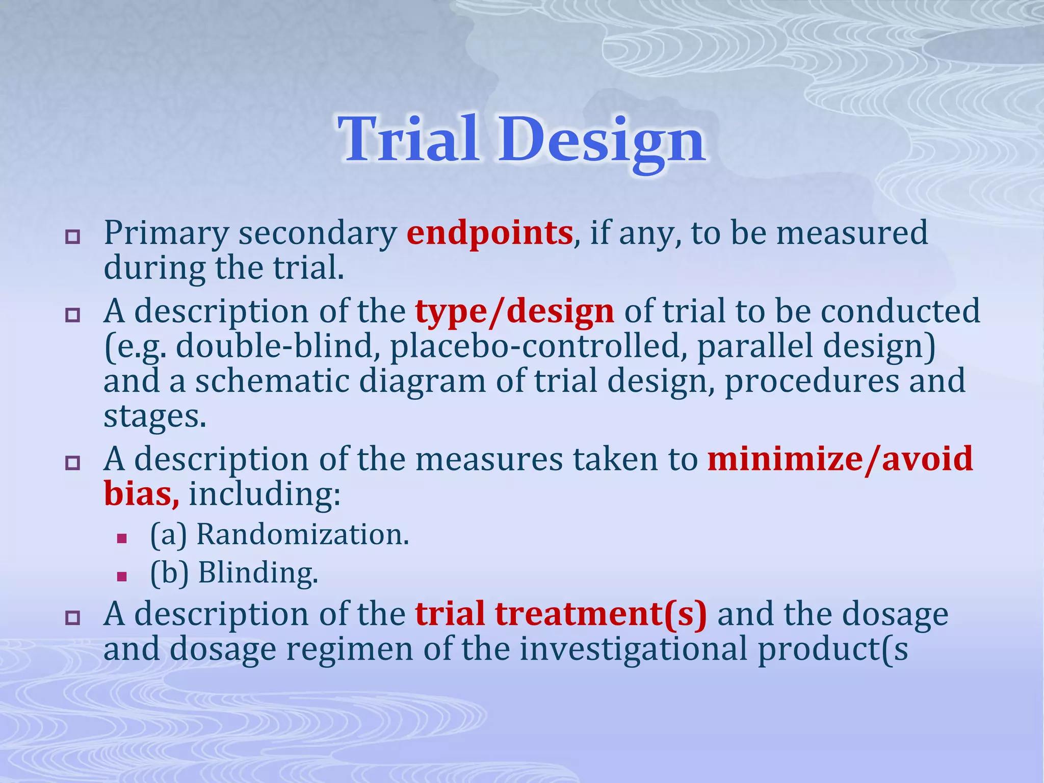 Clinical trials flow process | PPTX