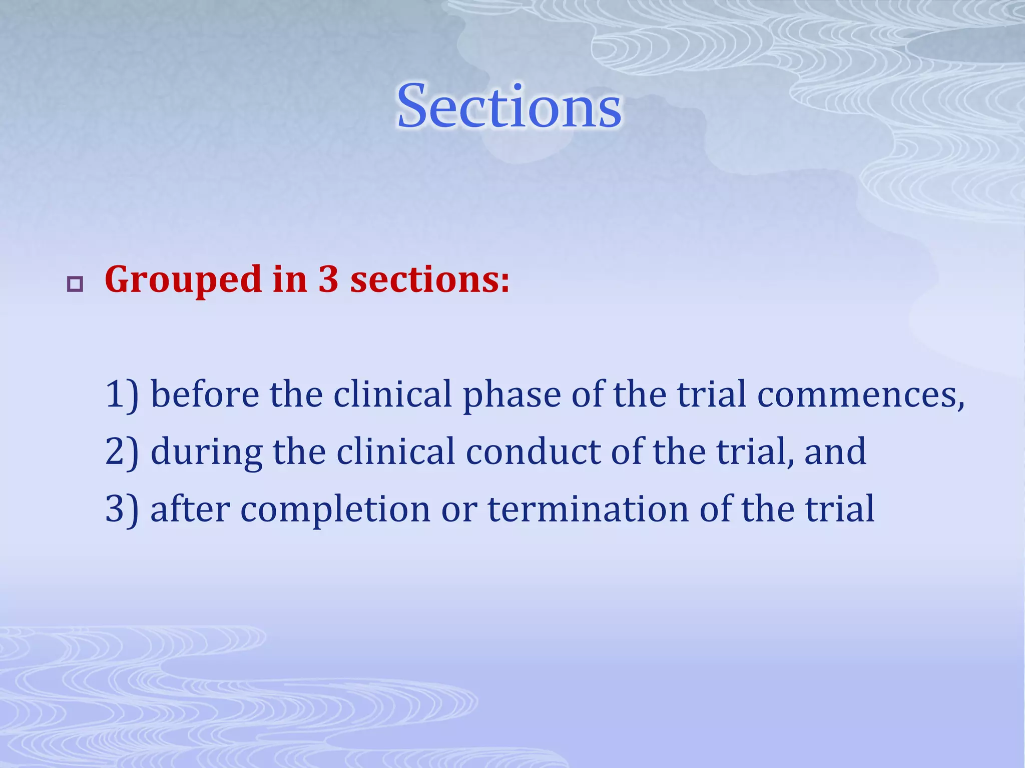 Clinical trials flow process | PPTX