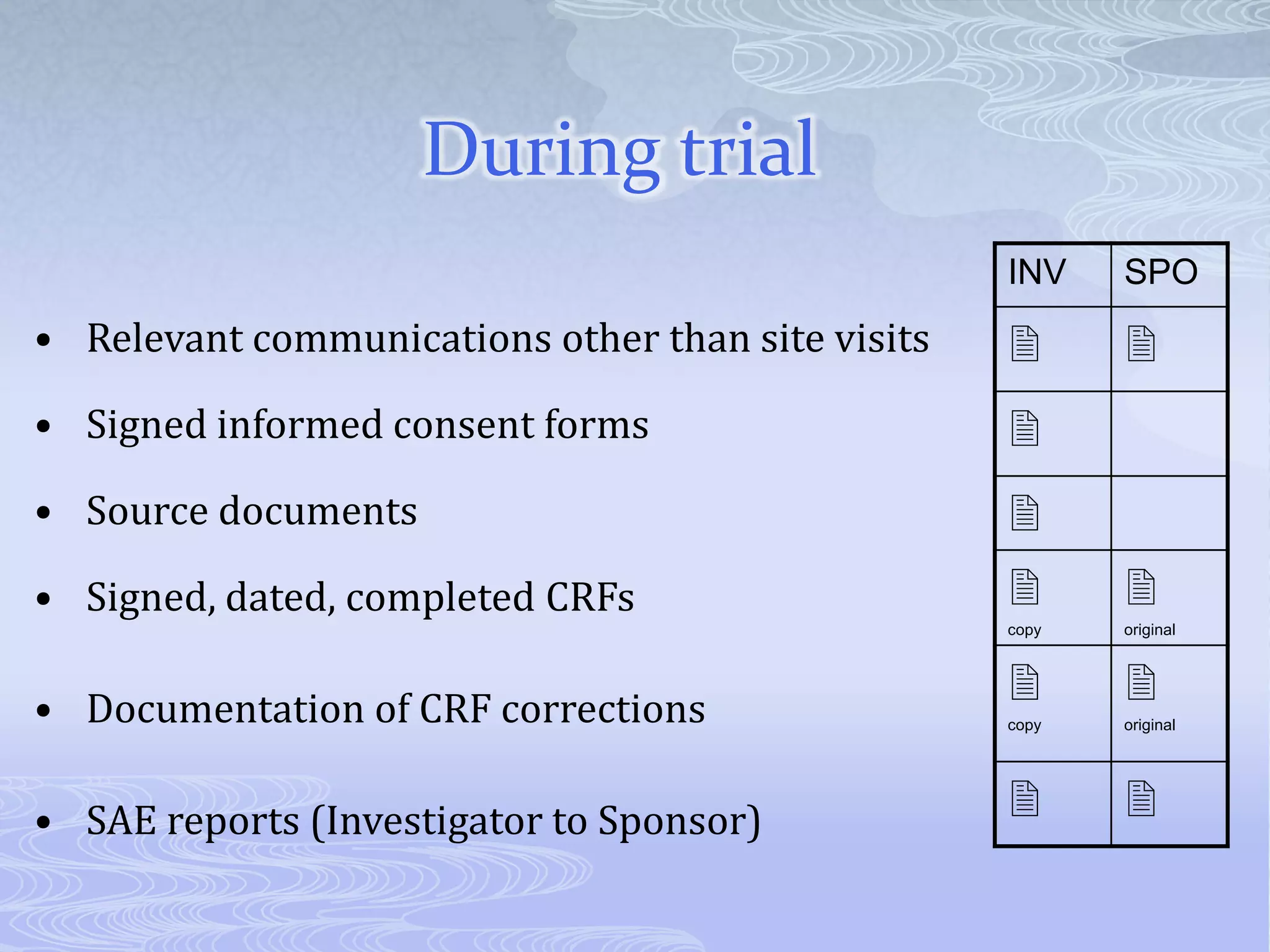 Clinical trials flow process | PPTX