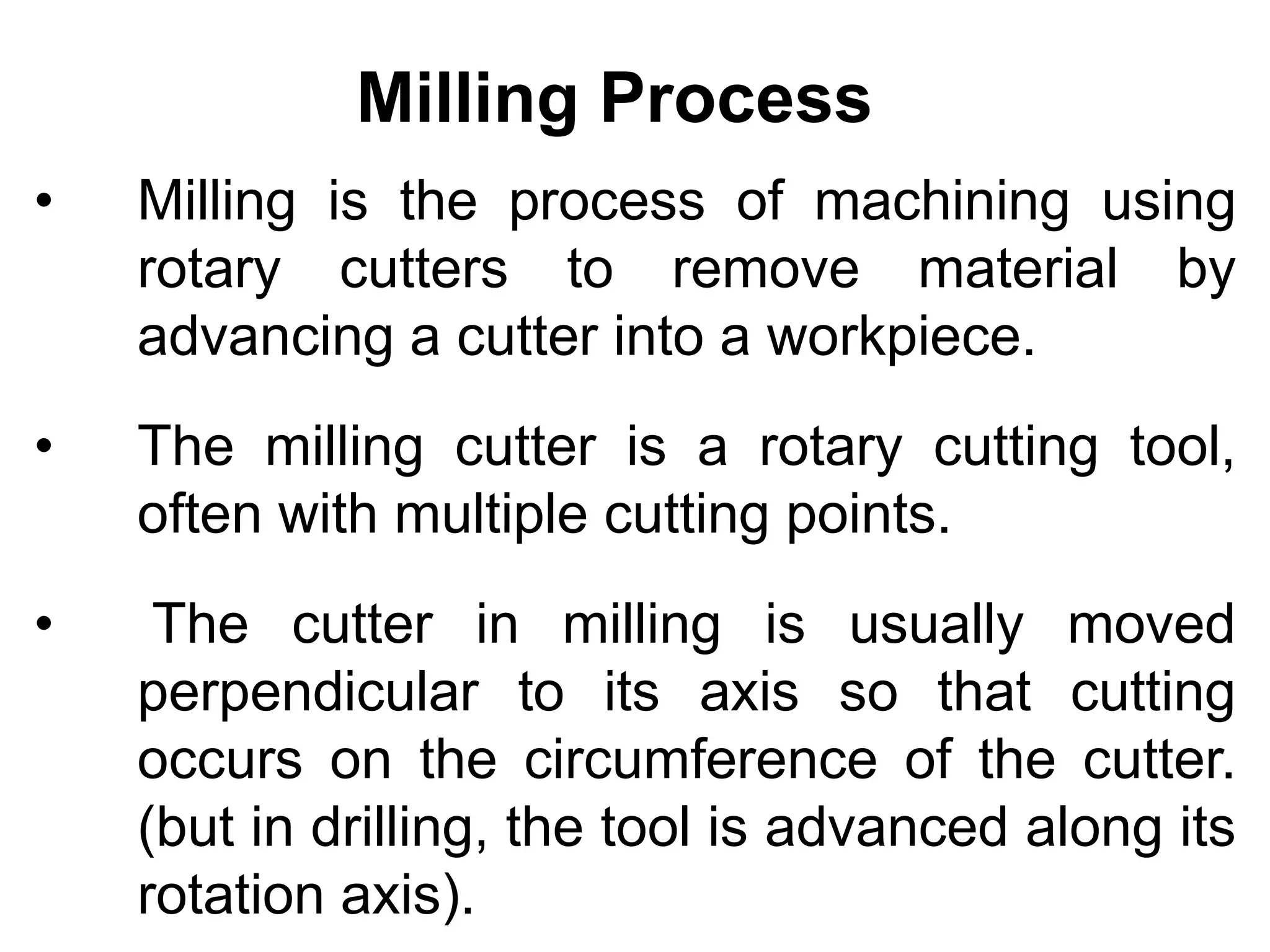 CNC MILLING Operations | PPT