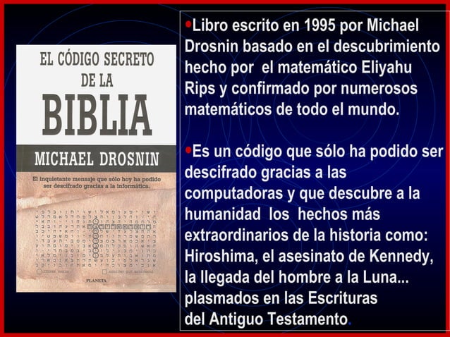 6. codigo secreto biblico | PPT