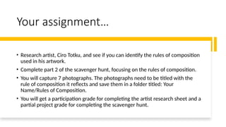 6-Composition-Rules of Composition for high school students | PPT