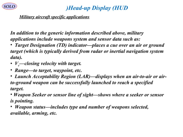 6 computing gunsight, hud and hms | PPT | Technology & Computing