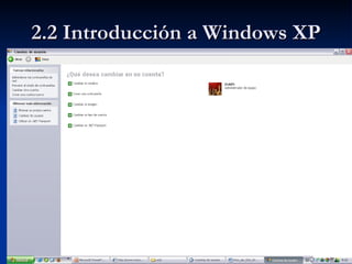 6 Configuracion E Interfaz De Windows Xp | PPT