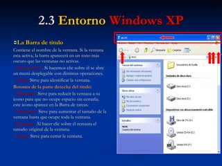 6 Configuracion E Interfaz De Windows Xp | PPT