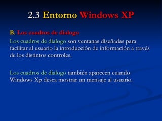 6 Configuracion E Interfaz De Windows Xp | PPT