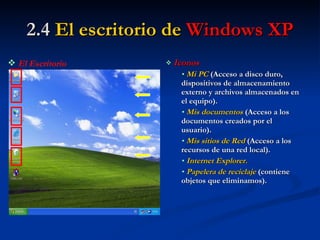 6 Configuracion E Interfaz De Windows Xp | PPT