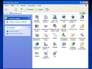 6 Configuracion E Interfaz De Windows Xp | PPT