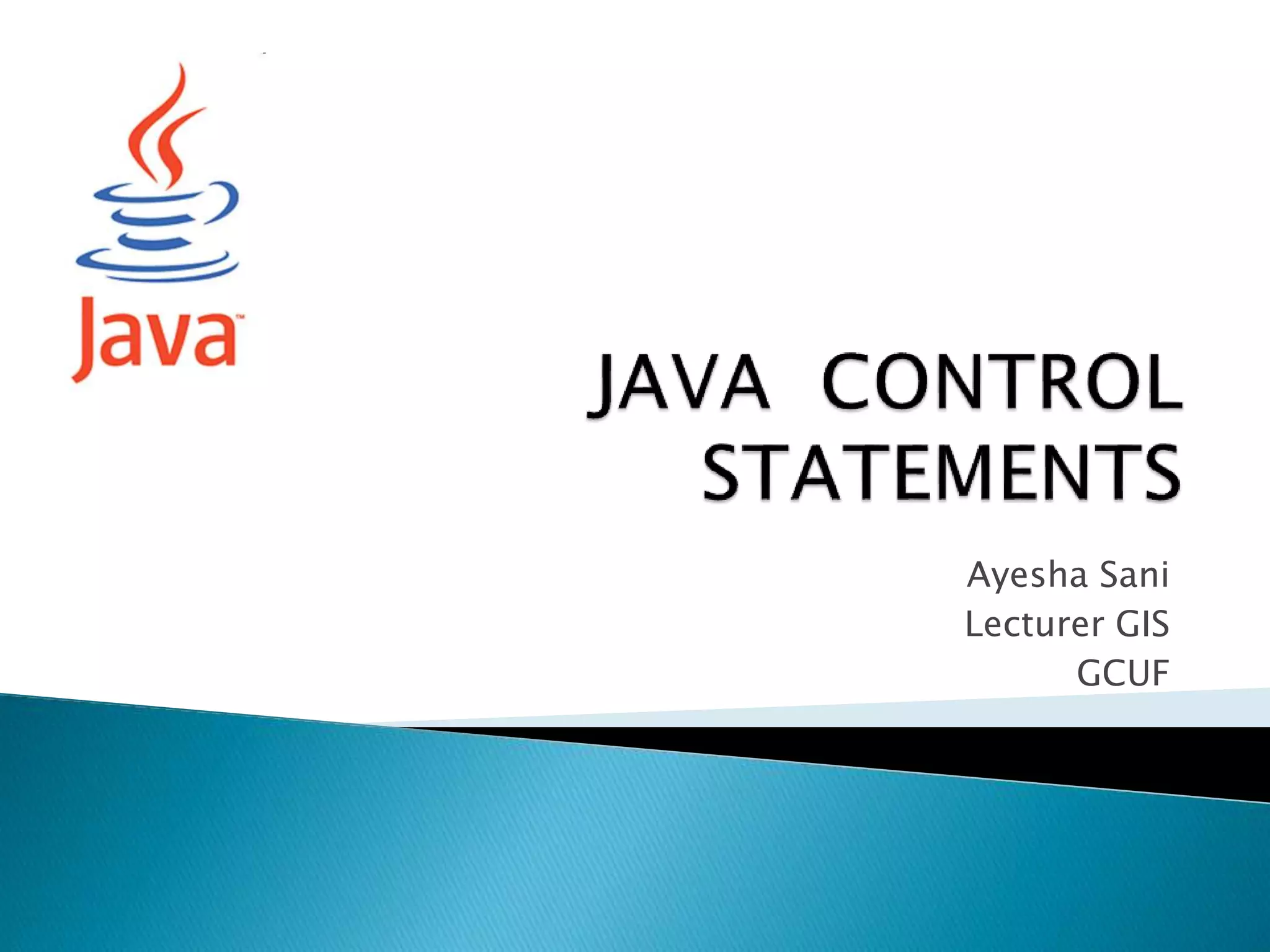 control statements | PPTX