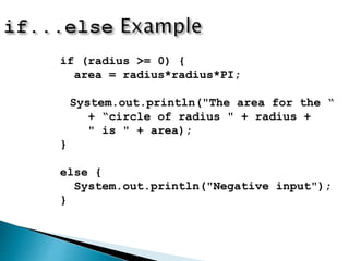 control statements | PPT
