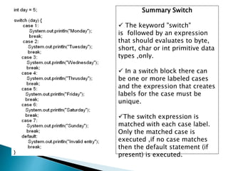 control statements | PPTX