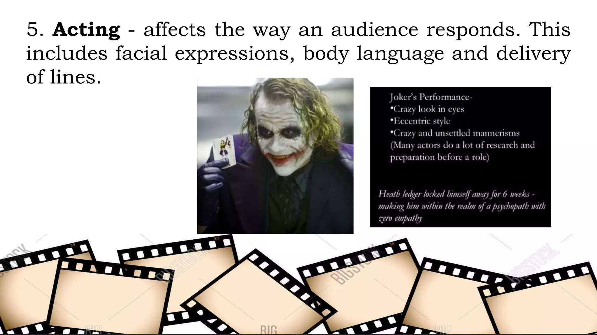 6 conventions of film | PPTX