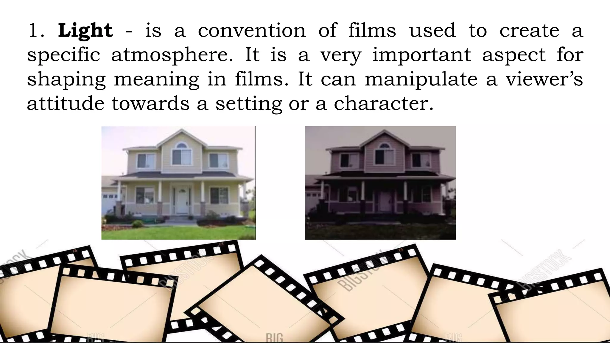 6 conventions of film | PPTX