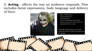 6 conventions of film | PPTX