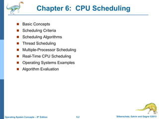 6 cpu scheduling | PDF