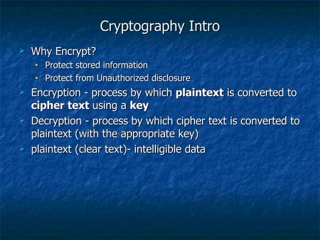 6. cryptography | PPT