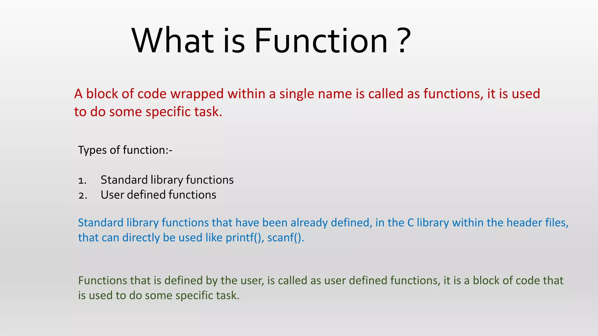 What is Data Types and Functions? | PPTX | Programming Languages ...