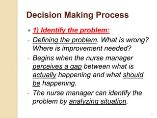 Decision Making procedure in clinical practice | PPT