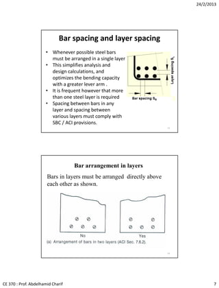 Lec05 Design of Rectangular Beams with Tension Steel only (Reinforced ...