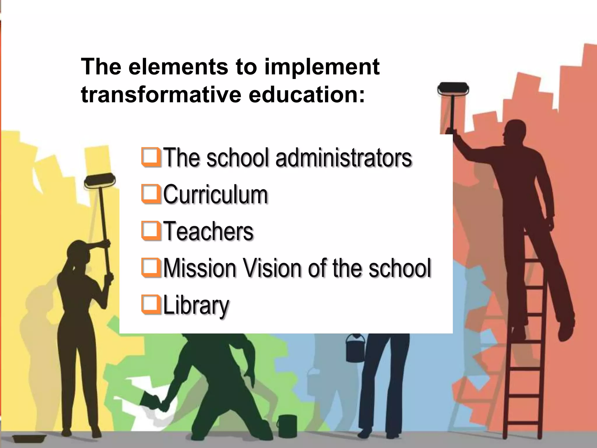 6 Developing Transformative Education | PPTX