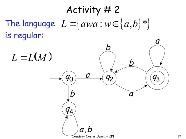 DFA and RL for theory of automata (toc).ppt