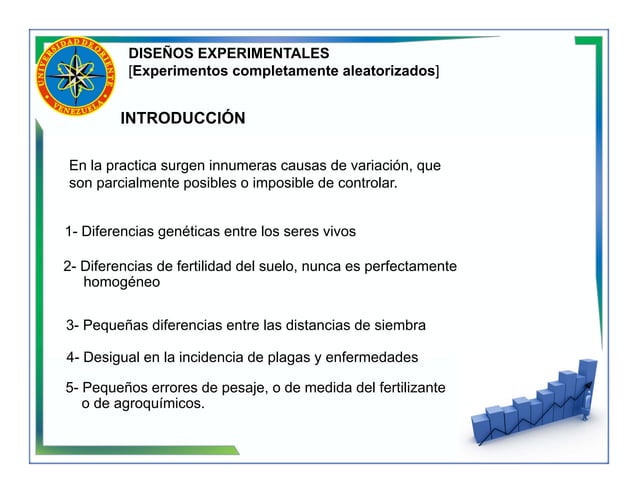 6 diseños completamente aleatorizado y bloques al azar | PDF