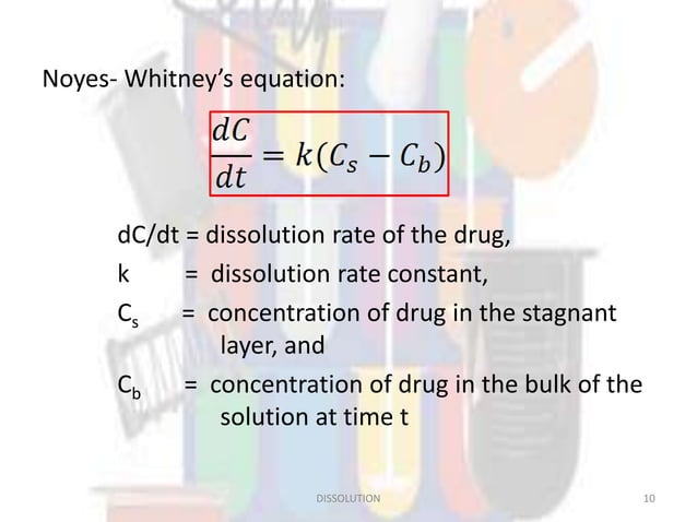 Dissolution | PPTX | Chemistry | Science