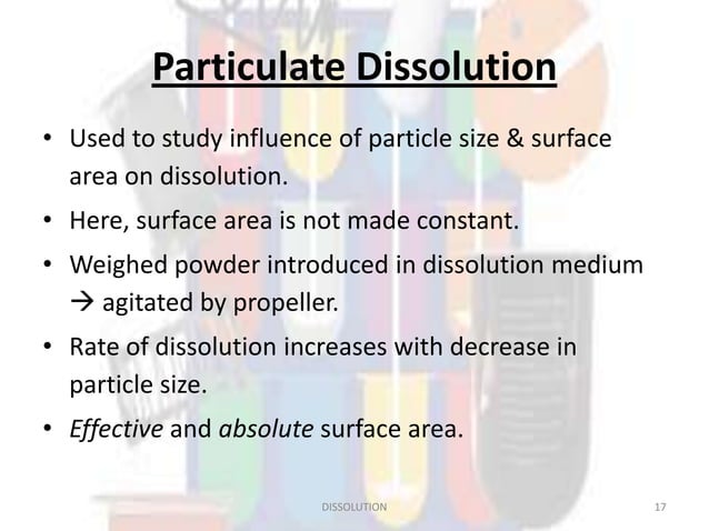 Dissolution | PPTX | Chemistry | Science