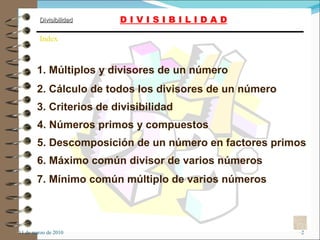 6 Divisibilidad | PPT