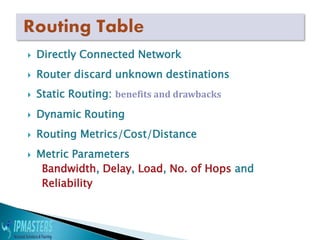 IP Routing Principle | PPTX