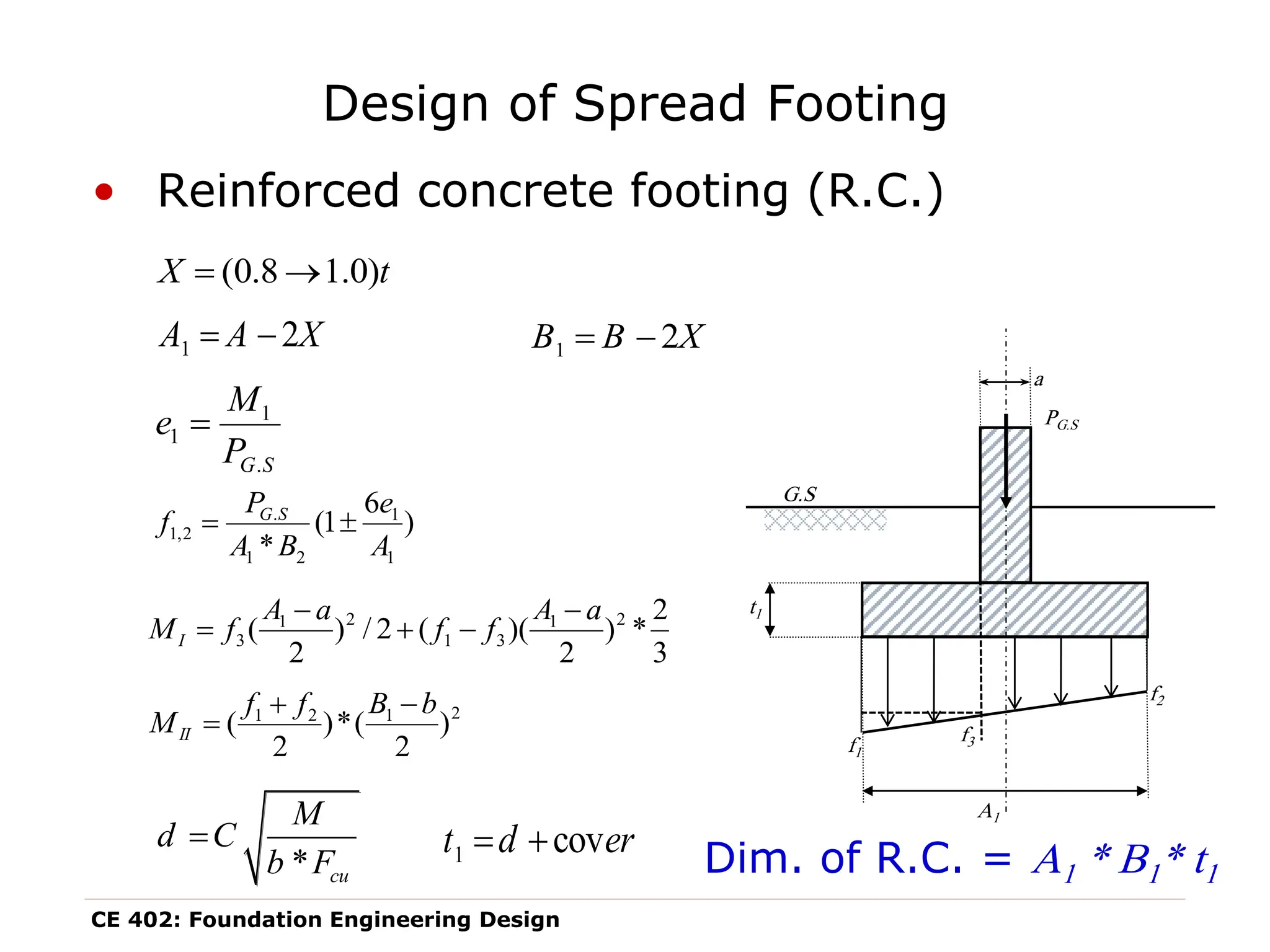 6-Eccecntric Footing.pdf shajasjakssjssjwjs | PDF