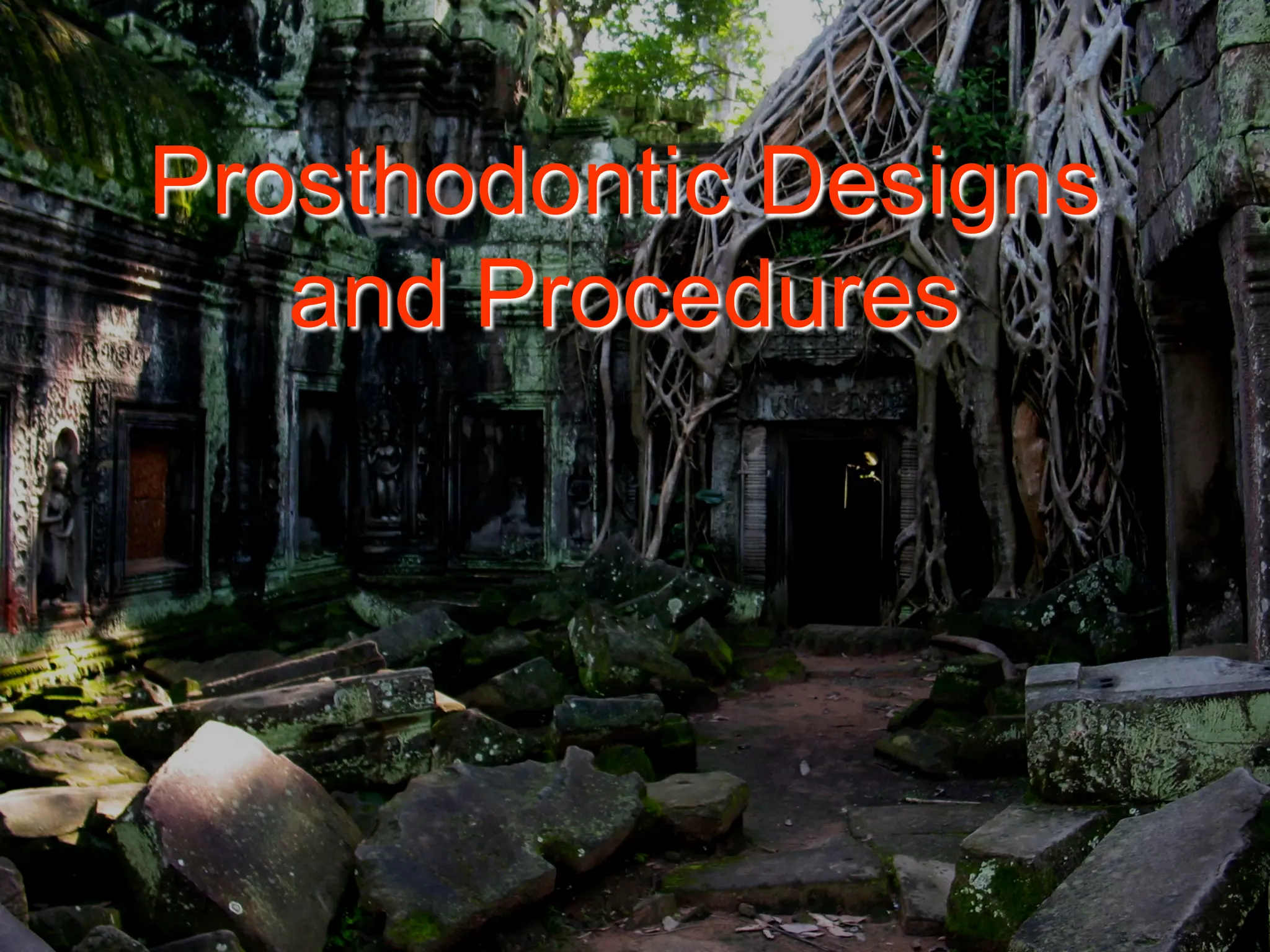 Edentulous Maxilla - Overlay Dentures | PDF