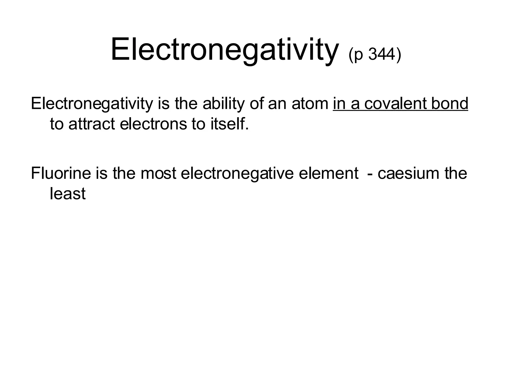 6 Electronegativity And Electron Affinity | PPT