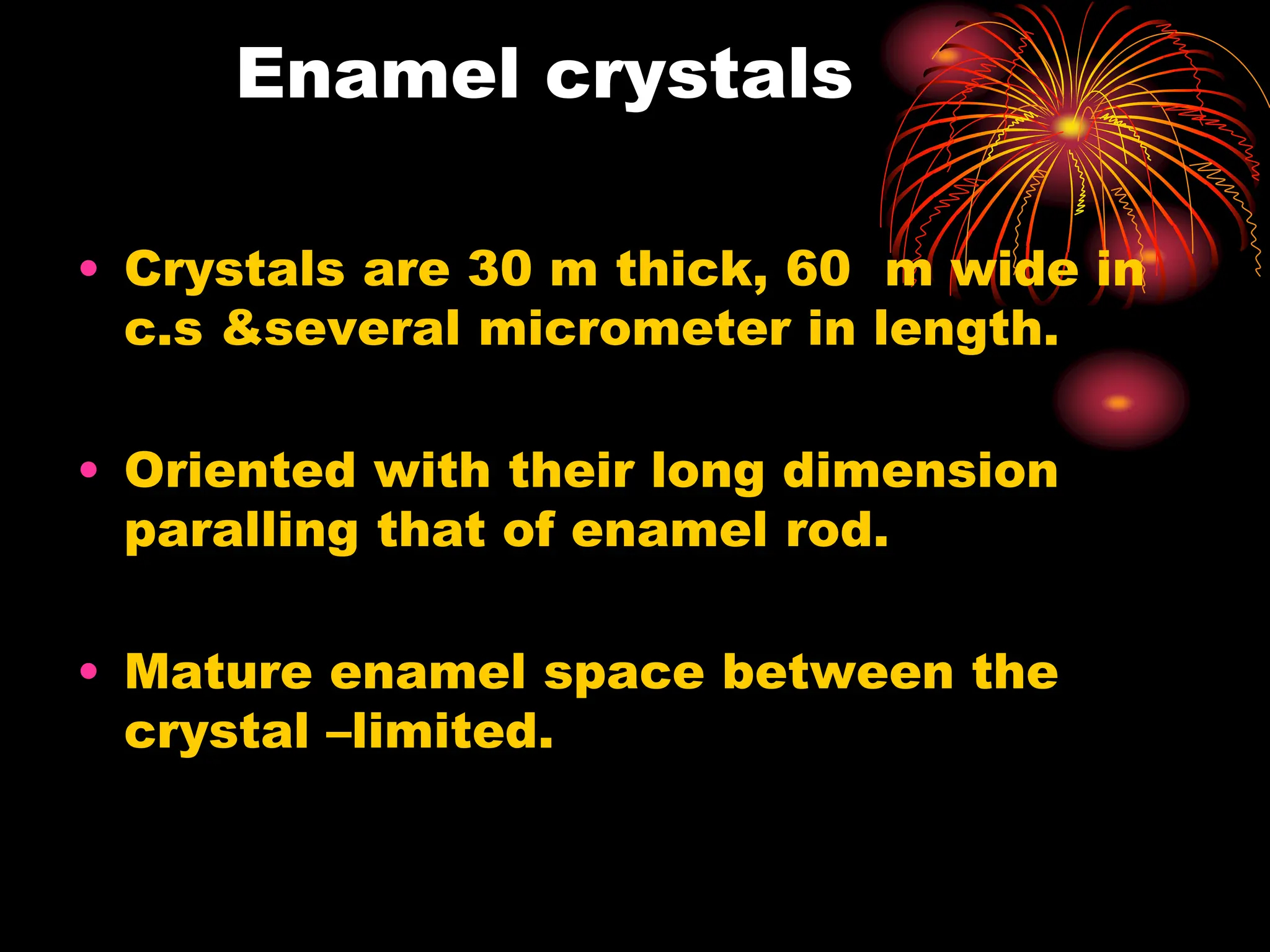 Structure of the first layer of tooth Enamel .ppt