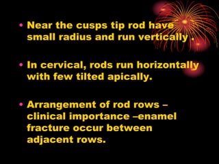 Structure of the first layer of tooth Enamel .ppt