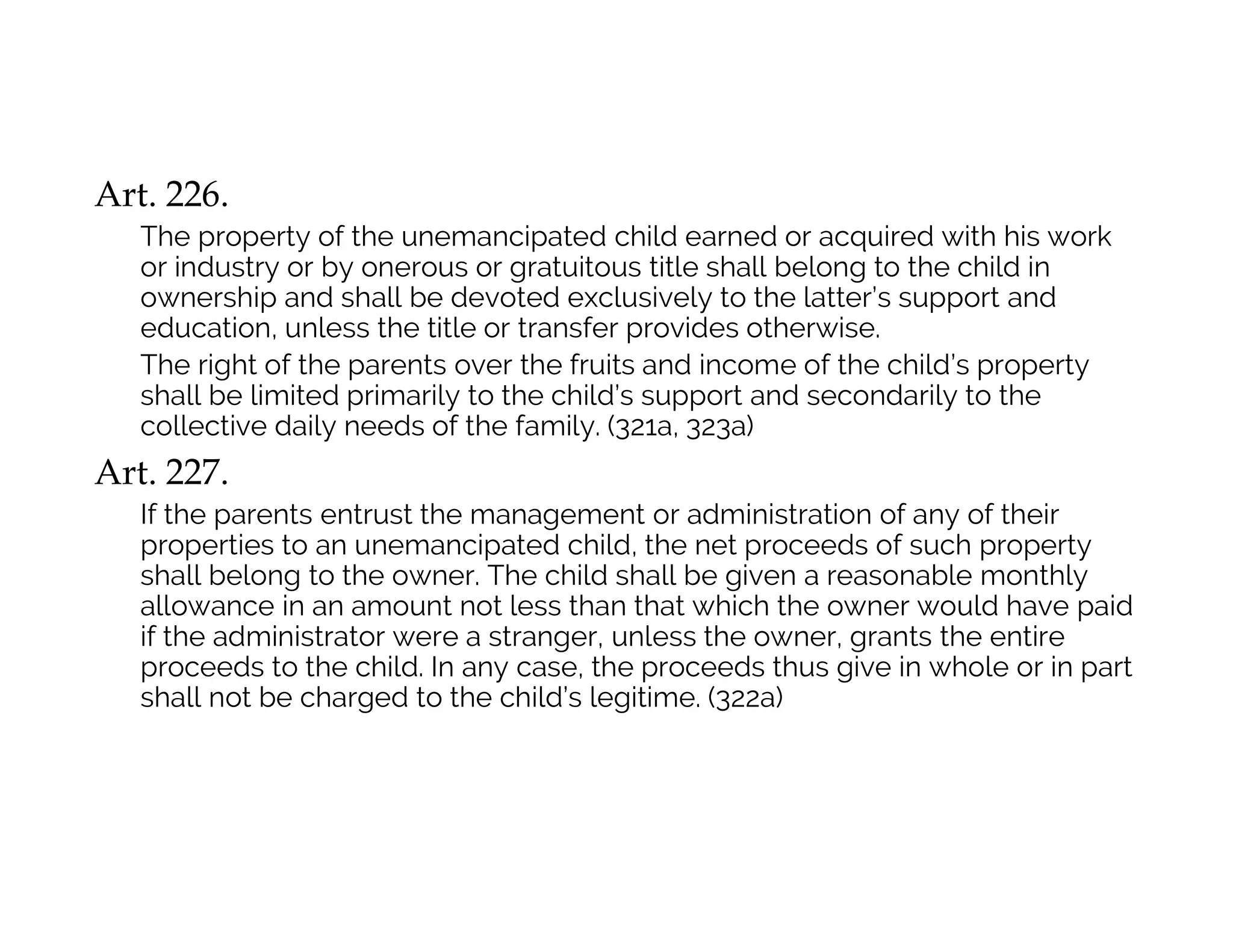 Family Code of the Philippines: Executive Order 209 Title IX Parental ...