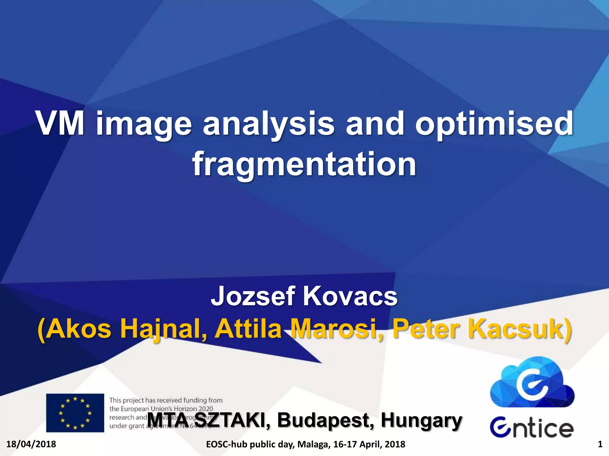 VM: Image analysis and fragmentation | PPTX