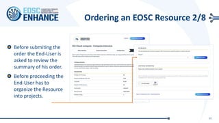 EOSC Portal End-User Component Tutorial | PPT