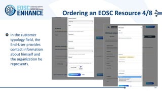 EOSC Portal End-User Component Tutorial | PPT