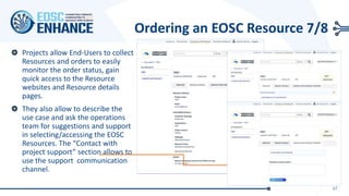 EOSC Portal End-User Component Tutorial | PPT