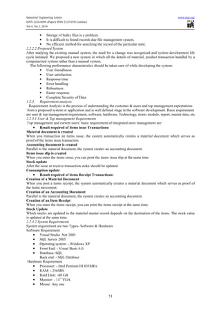 Designing the Process of Stores Management for Implementing ERP in ...