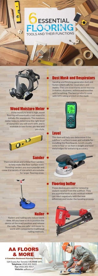 6 ESSENTIAL FLOORING TOOLS AND THEIR FUNCTIONS | PDF