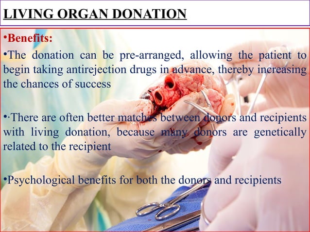 6-EthicalissuesofOrgantransplant.pptx for nursing students | PPT