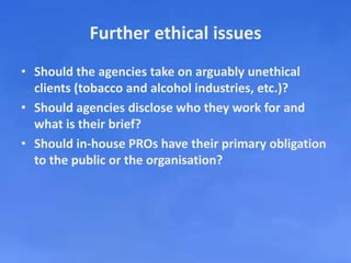 Ethics in PR | PPTX