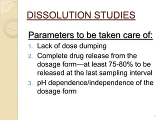 Evaluation of Controlled Drug Delivery Systems | PPTX