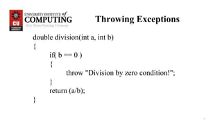 6-Exception Handling and Templates.pptx