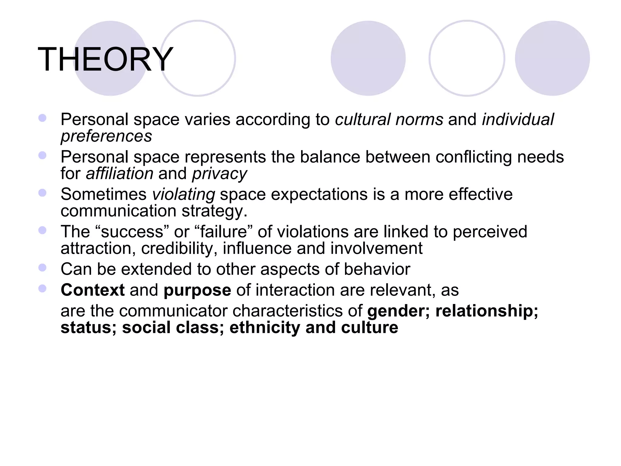 Expectancy Violations Theory | PPT