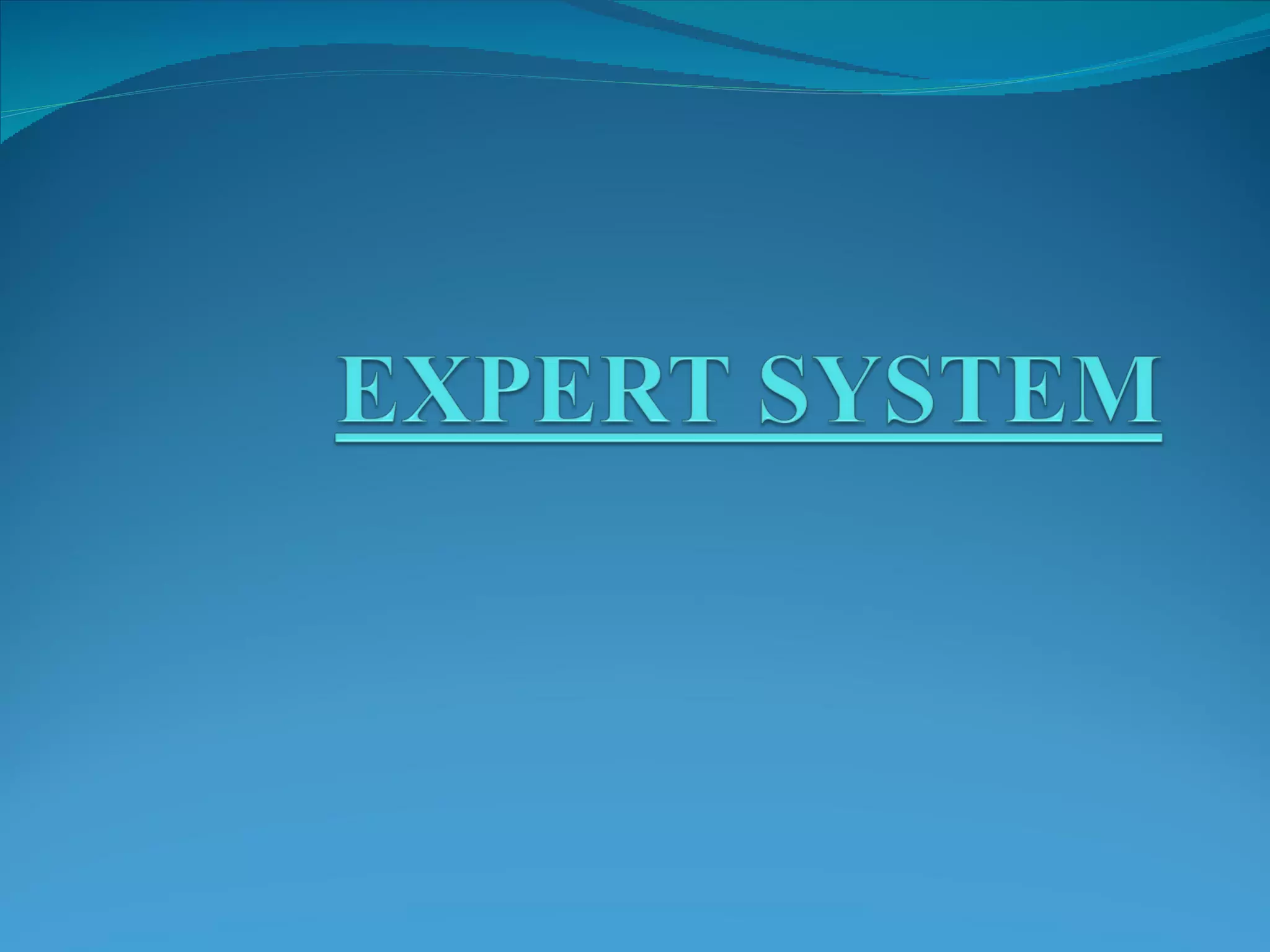 6.expert systems | PPT