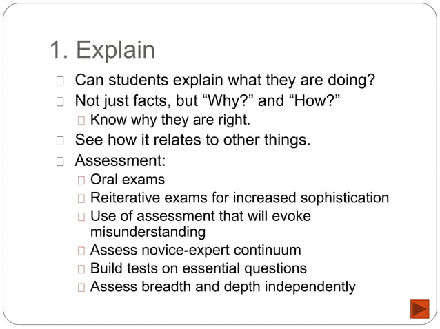 6 facets-of-understanding | PPTX